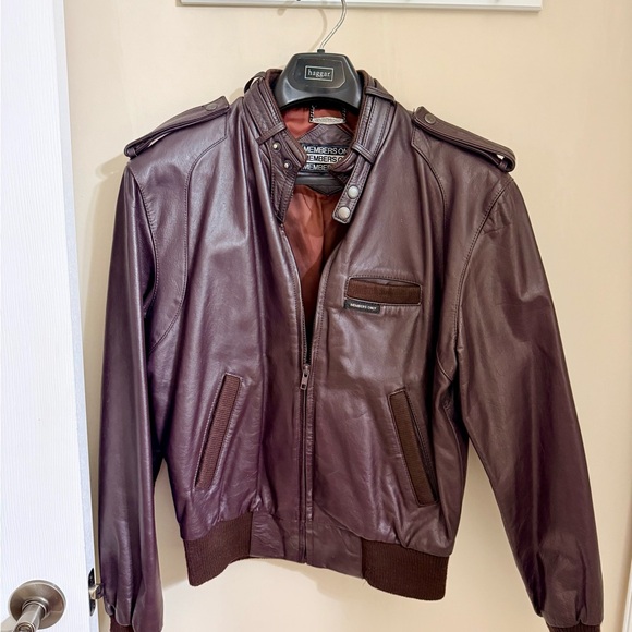 Members Only | Jackets & Coats | Members Only Mens Deep Purple Bomber ...